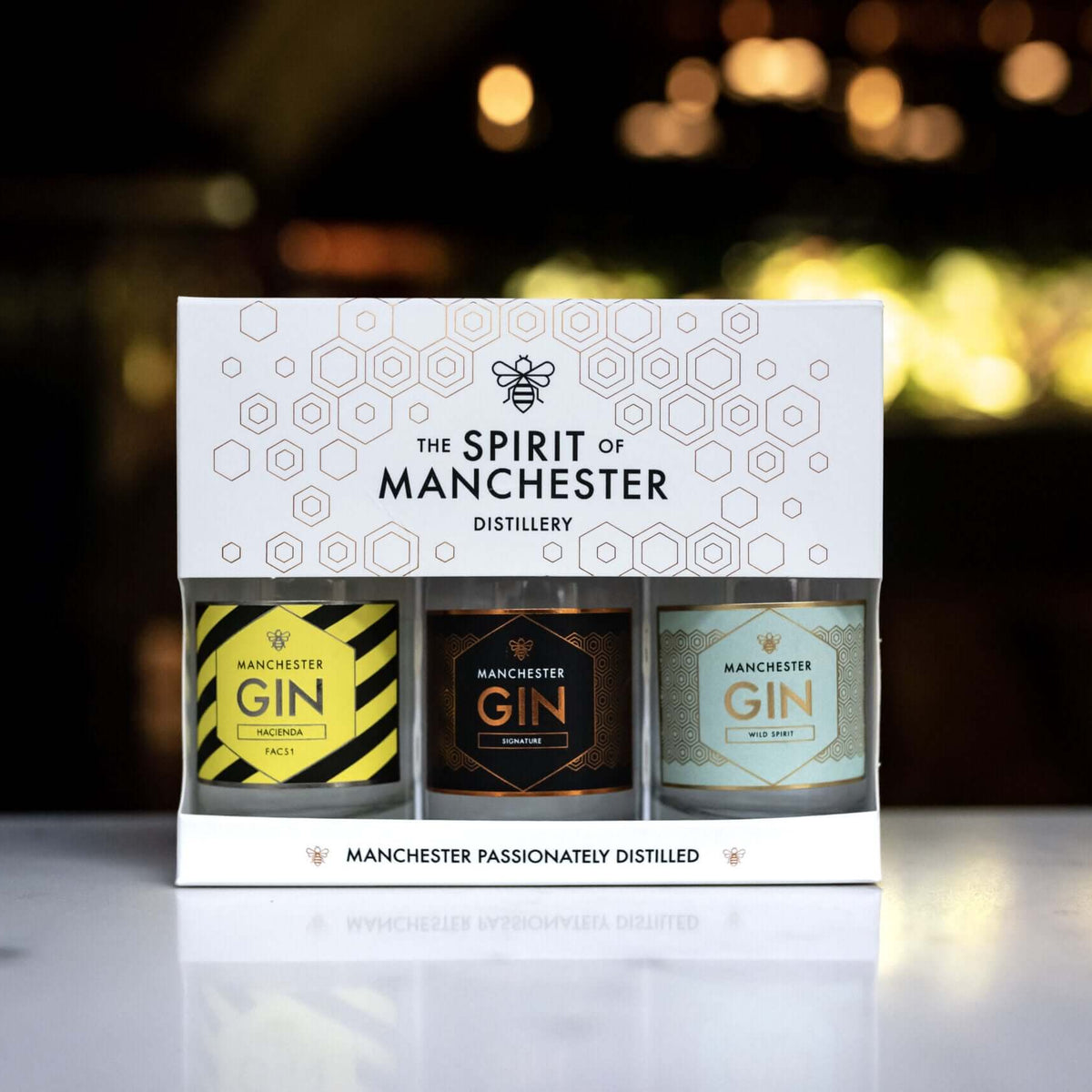 Manchester Gin - Mini Gin Gift Set – The Spirit of Manchester Distillery